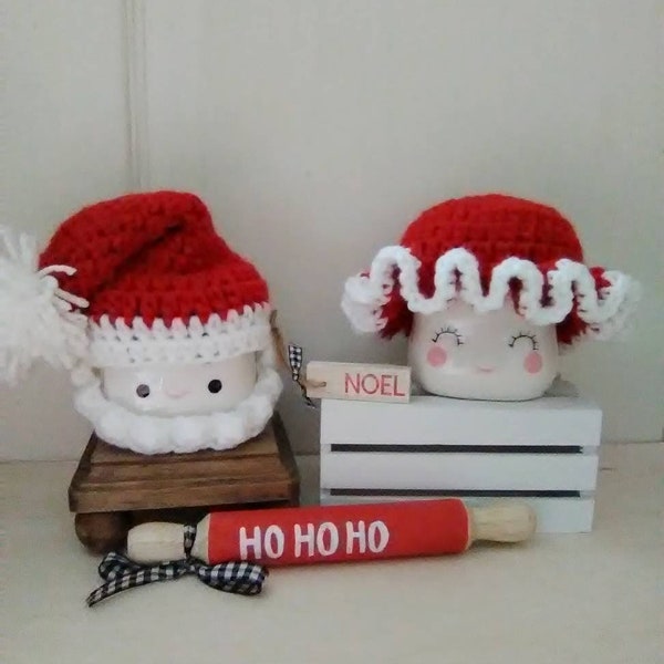 Wood Block Santa - Etsy