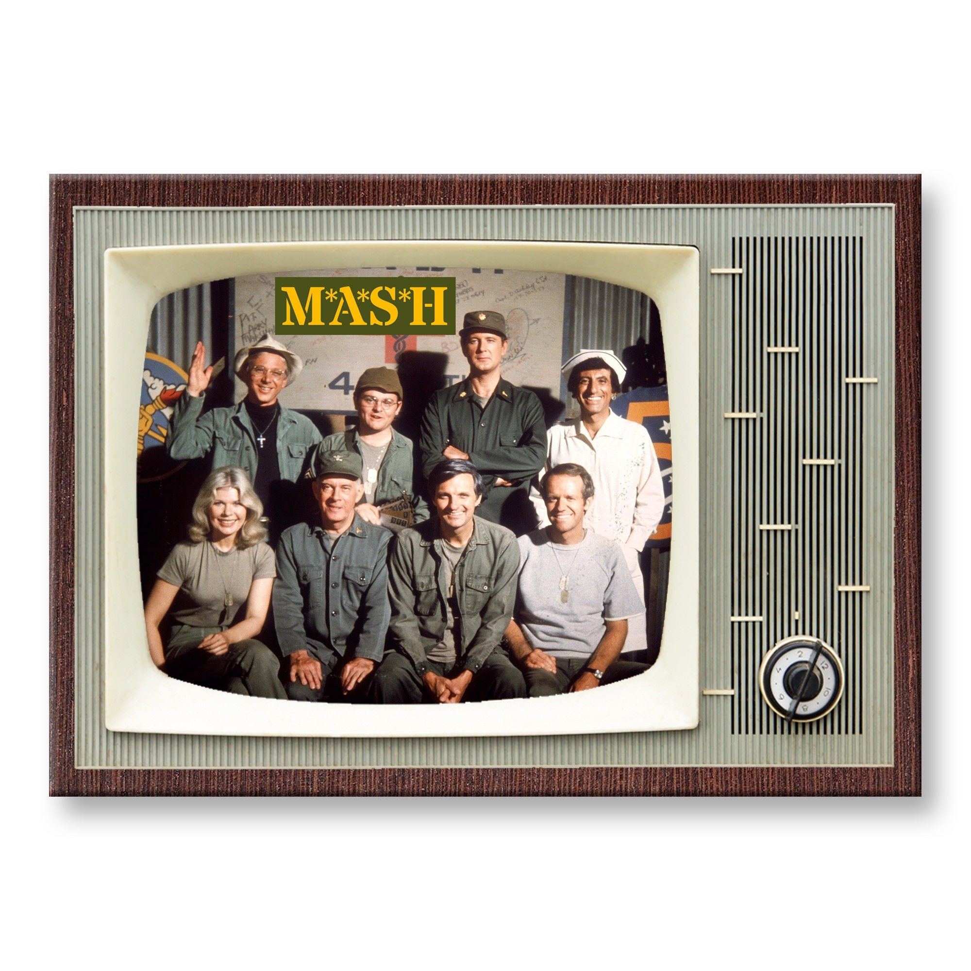 M.A.S.H. Mash TV Show TV Design 3 1/2 inch x 2 1/2 inch Steel | Etsy