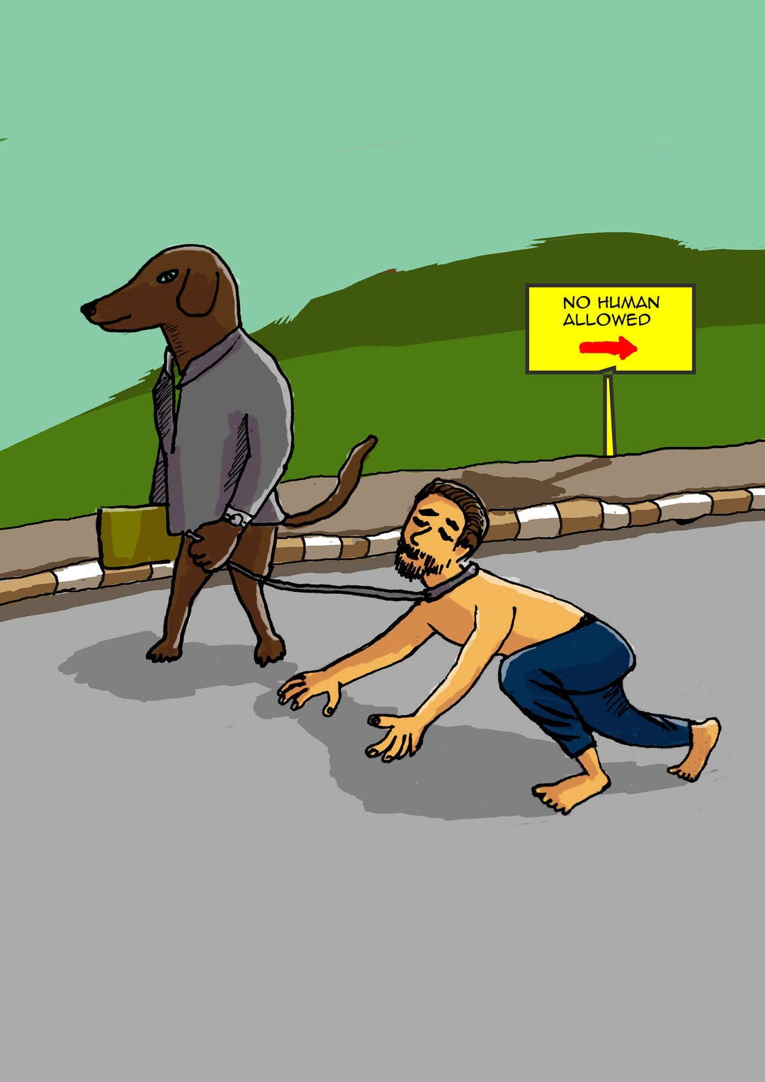 The Power of Animals | the Dog Make Human as His Pet - Etsy