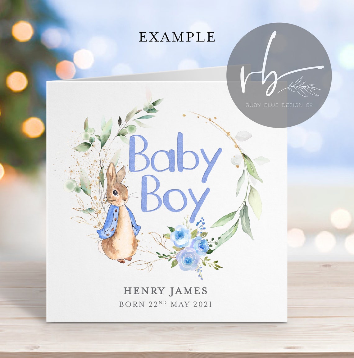 Peter Rabbit Baby Boy Blue Floral PNG Peter Rabbit Digital - Etsy UK