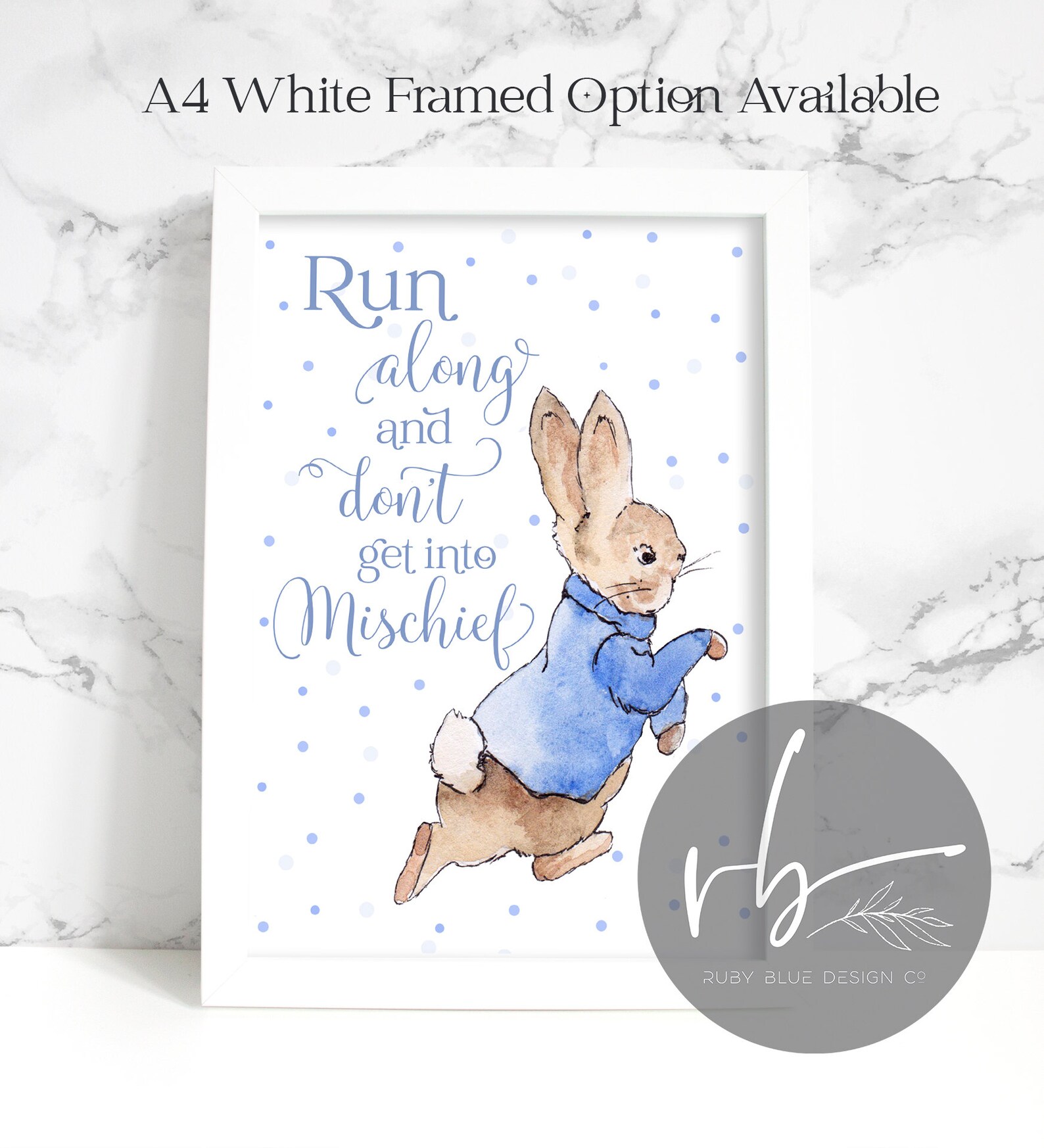 Peter Rabbit Beatrix Potter Baby Boy Nursery Decor Print Set | Etsy