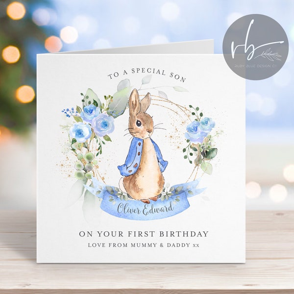 Peter Rabbit Card - Etsy UK