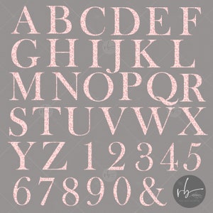 Pink Safari Animal Print Alphabet & Numbers PNG Clipart Wedding PNG ...