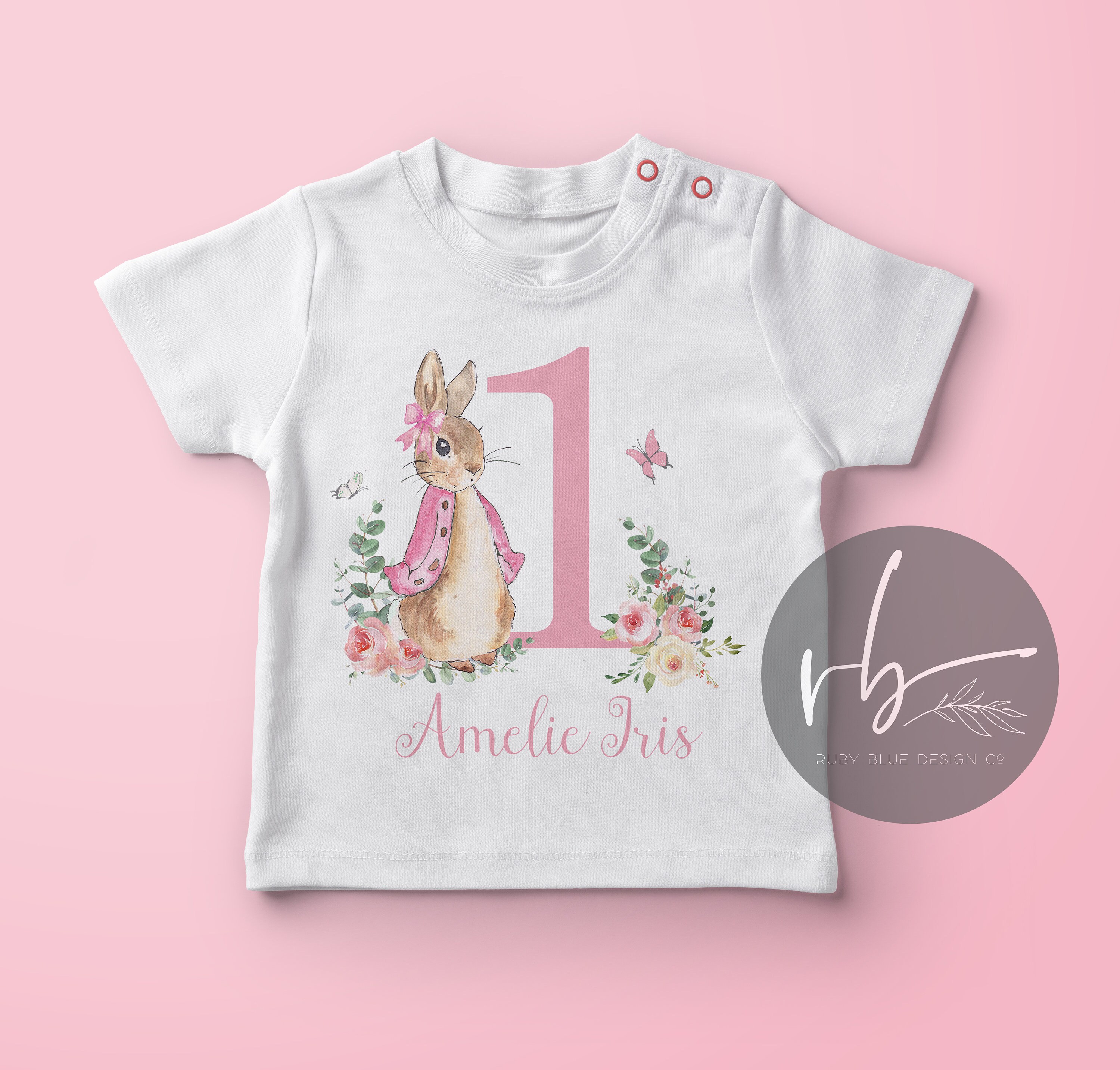 Peter Rabbit 1 Flopsy Pink Floral PNG Peter Rabbit Leaves - Etsy UK