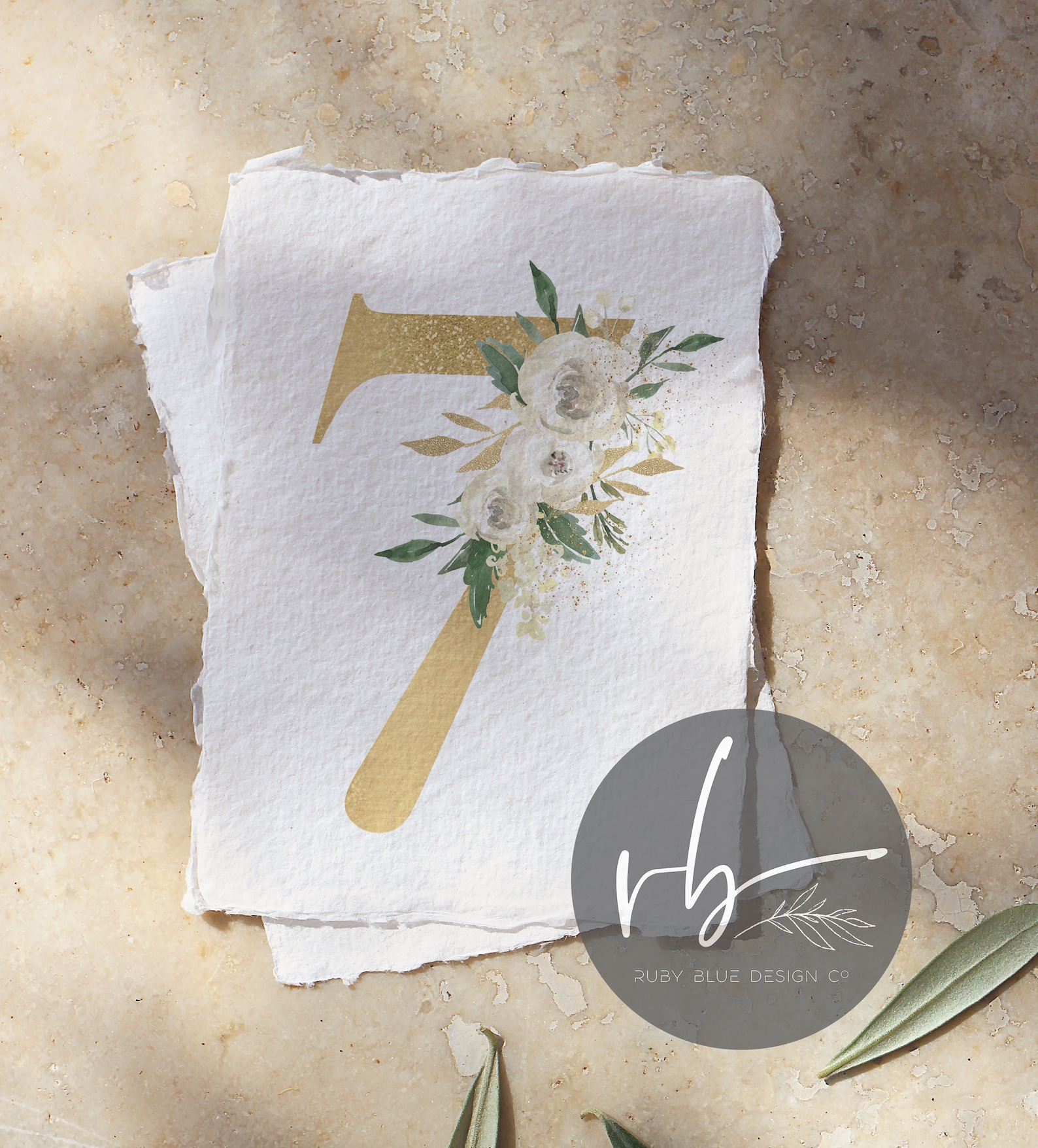 Brushed Gold Glitter Watercolour Floral Embellished Letters | Etsy UK