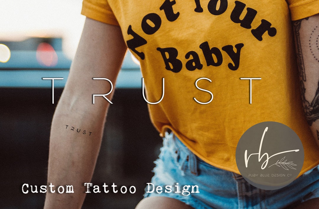 Custom Minimal Tiny Tattoo Design Petite Fine Line Small Tattoo Names ...