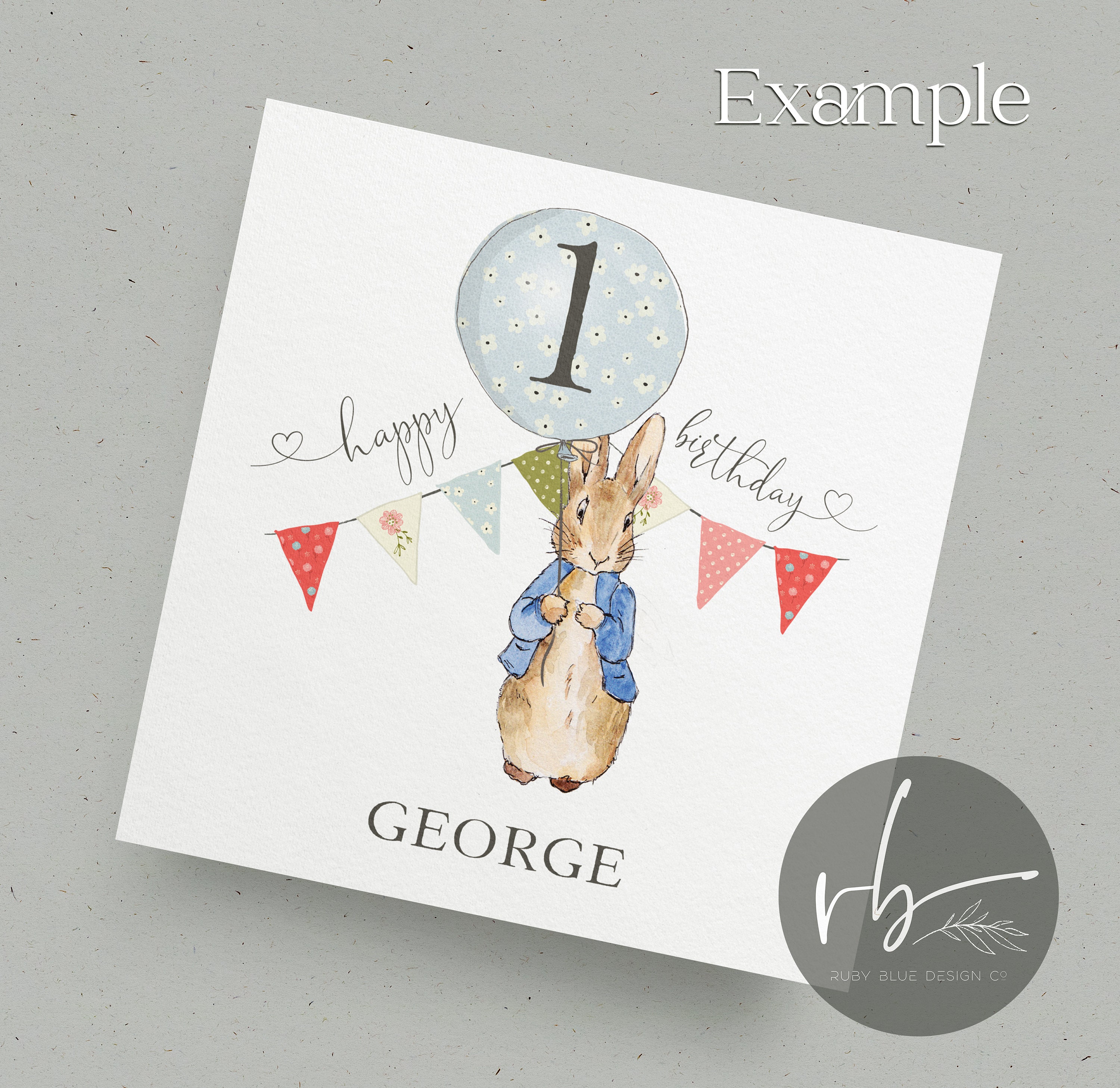 Peter Rabbit 1st Birthday PNG Peter Rabbit Balloon Bunting - Etsy UK