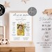 EDITABLE Baby's First Year Photo Words First Year Poster - Etsy