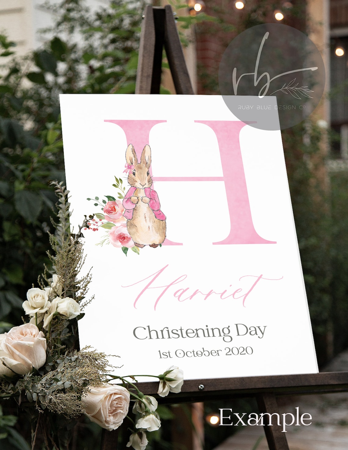 Flopsy Rabbit Pink Floral PNG Peter Rabbit Digital Download - Etsy