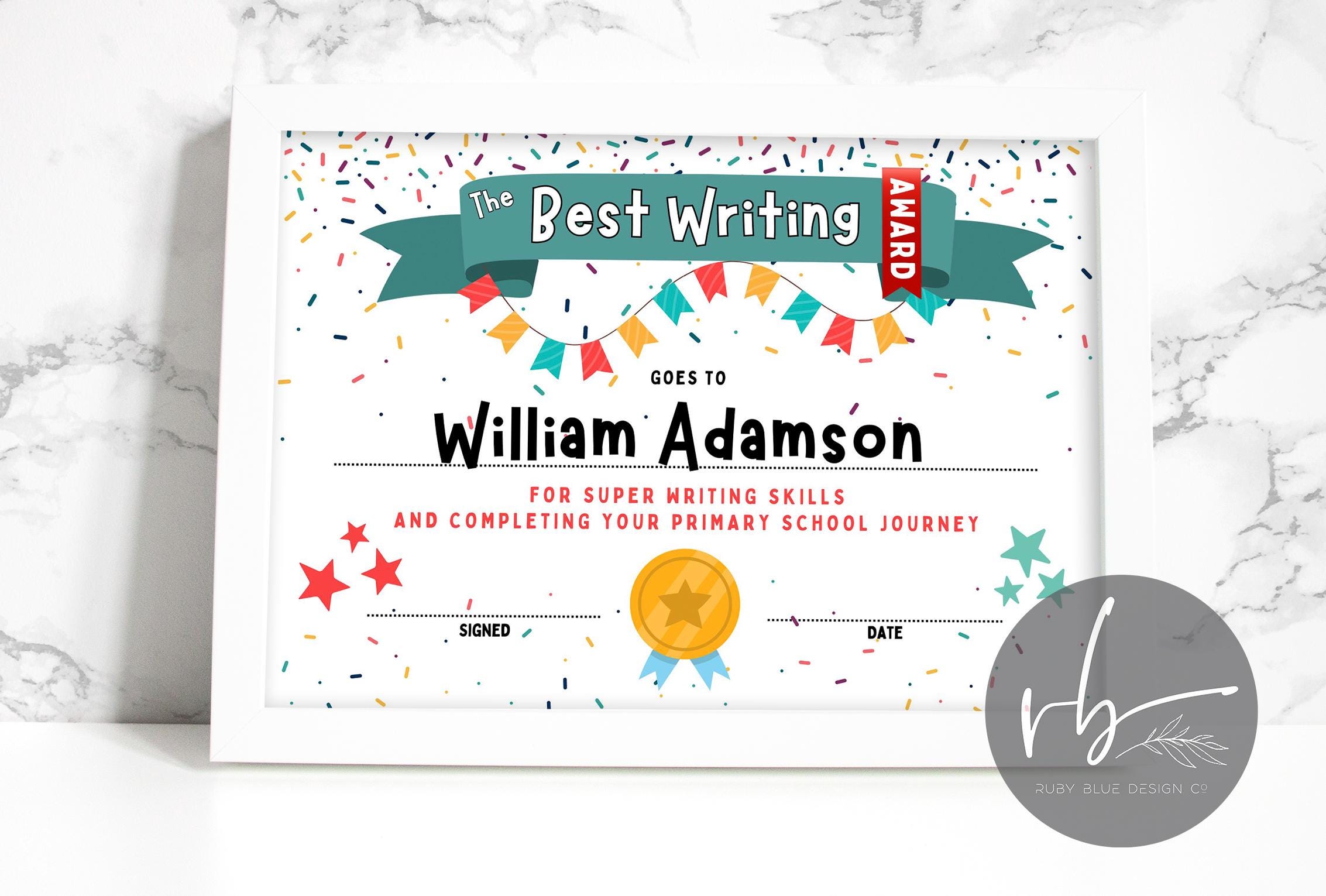 EDITABLE Certificates End of Term Teacher Certificates, Printable ...