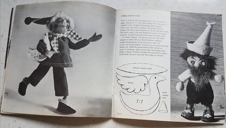 Vintage Craft Reference Book on Rag Dolls - Etsy