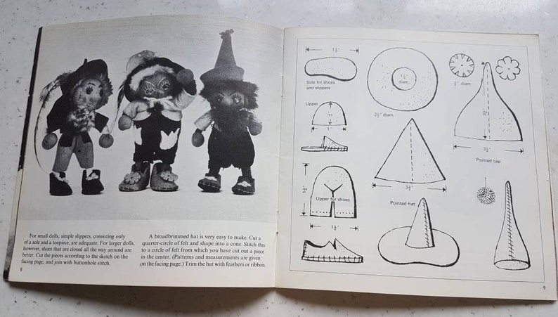 Vintage Craft Reference Book on Rag Dolls - Etsy