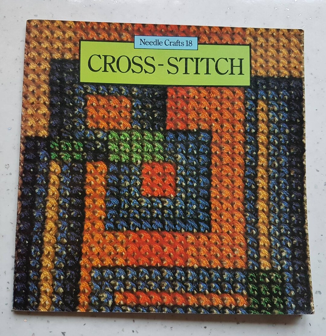 Vintage Reference Book on Crossstitch - Etsy