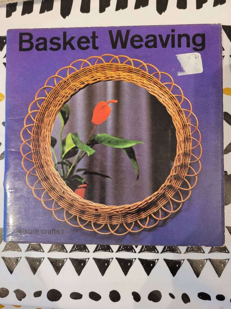 Vintage Craft Book on Basket Weaving - Etsy