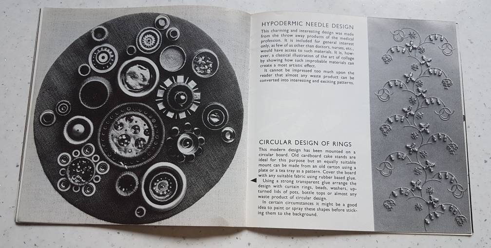 Vintage Craft Book on Collage - Etsy