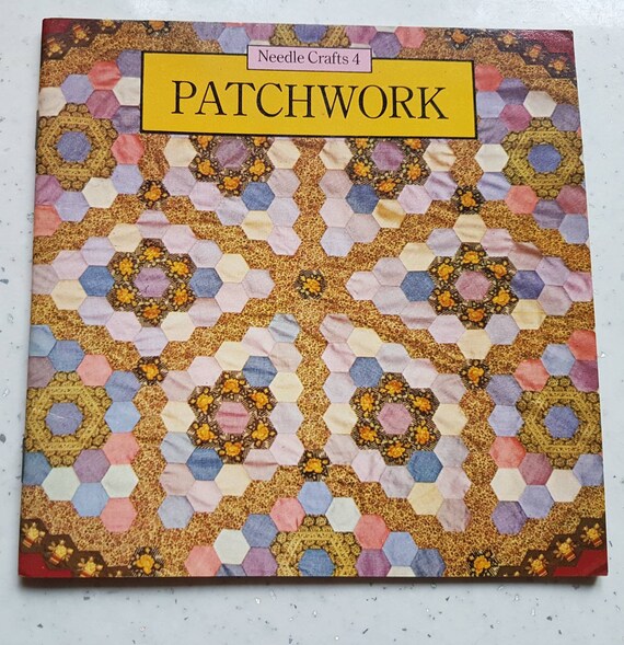 Vintage reference book on patchwork | Etsy