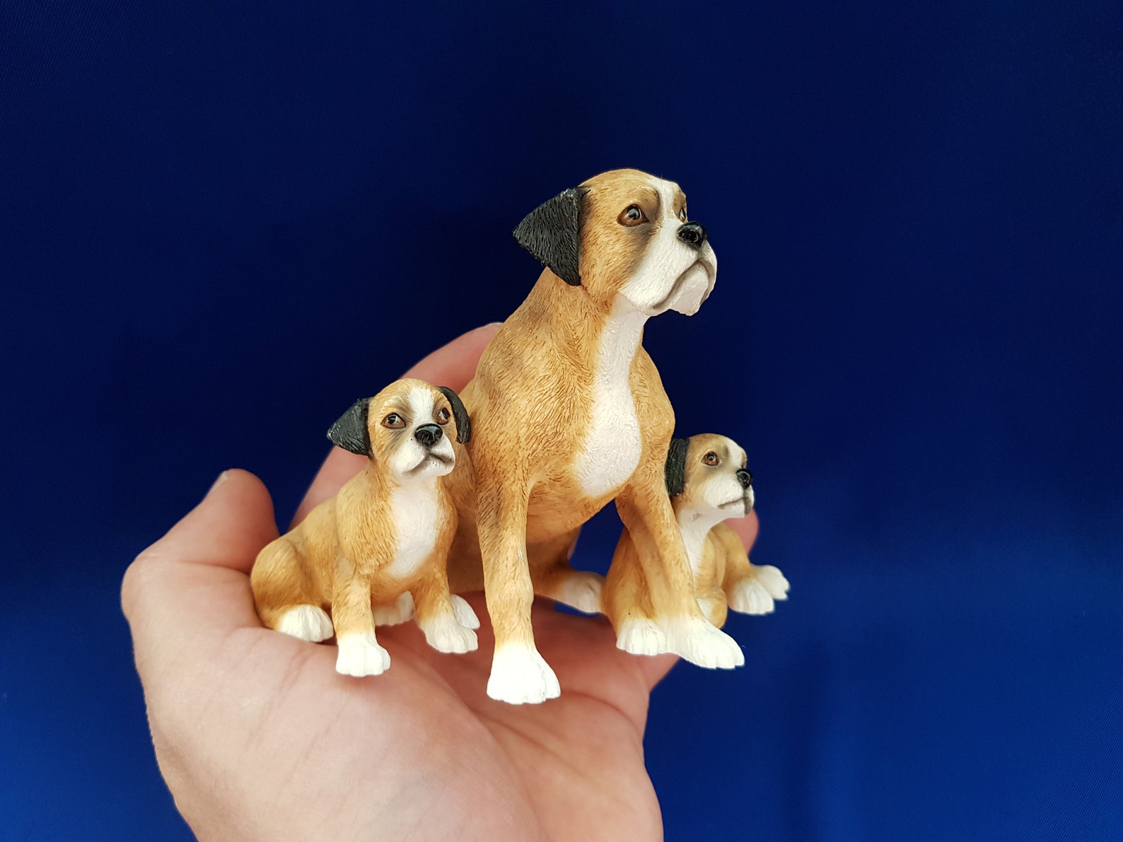 Sherratt and Simpson Boxer Dog Figurine Dog Figurine Resin - Etsy