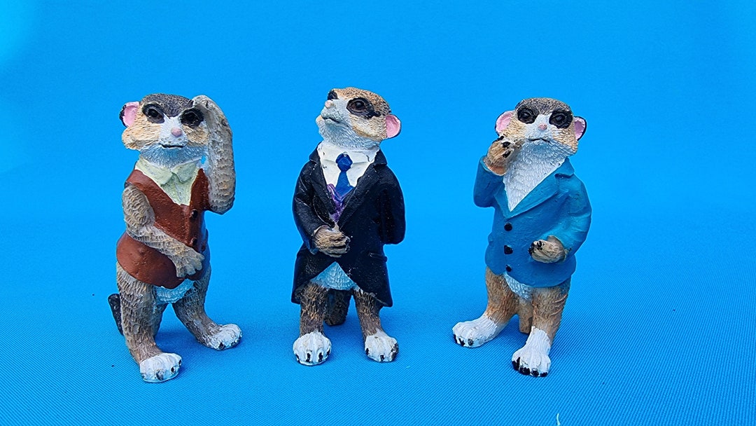 Meerkat Figurine, Resin Meerkat Figurine, Meerkat, African Animal ...