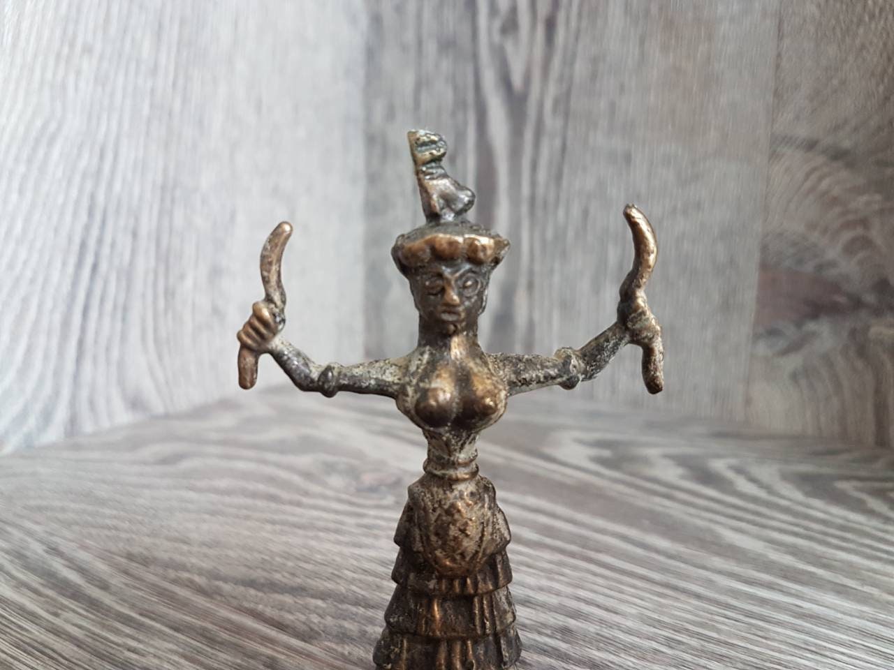 Brass Figurine Brass Women Figure Vintage Women Figurine | Etsy