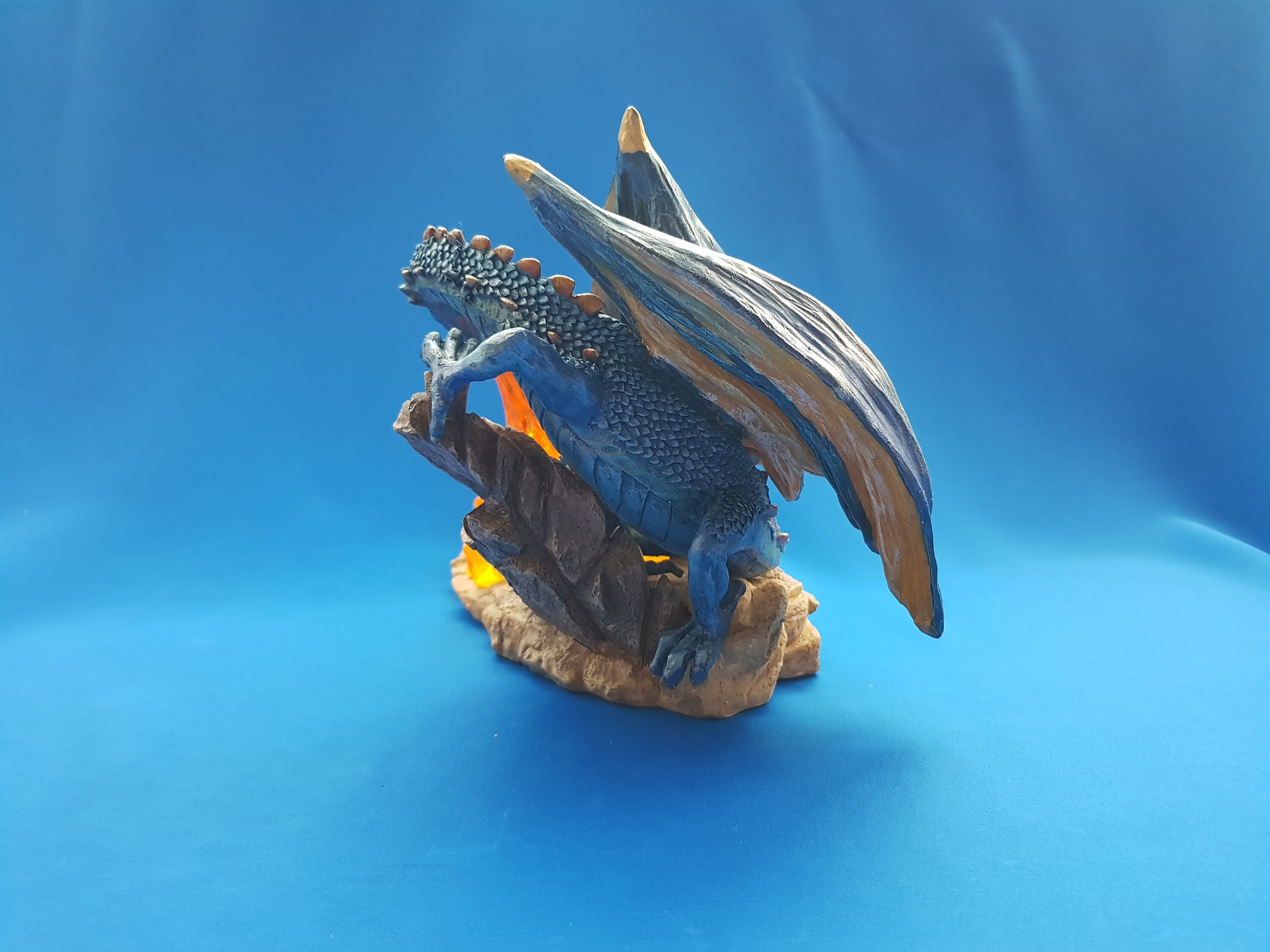 Dragon Figurine Fire Dragon Figure Big Dragon Figure | Etsy