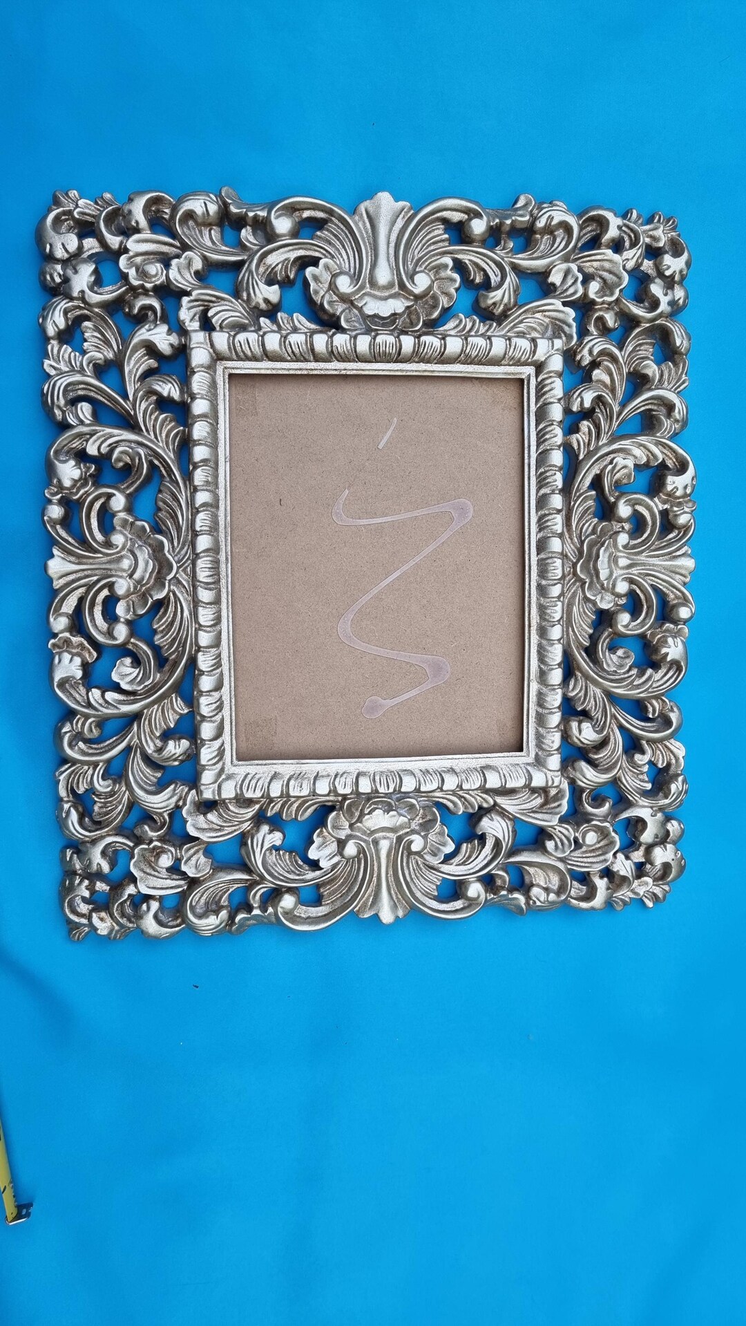 Resin Pictures Frame, Vintage Picture Frame, Big Picture Frame, Heavy ...