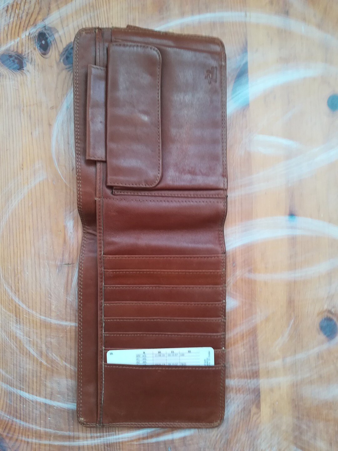 Women Leather Wallet, Big Leather Wallet, Brown Leather Wallet, Old ...