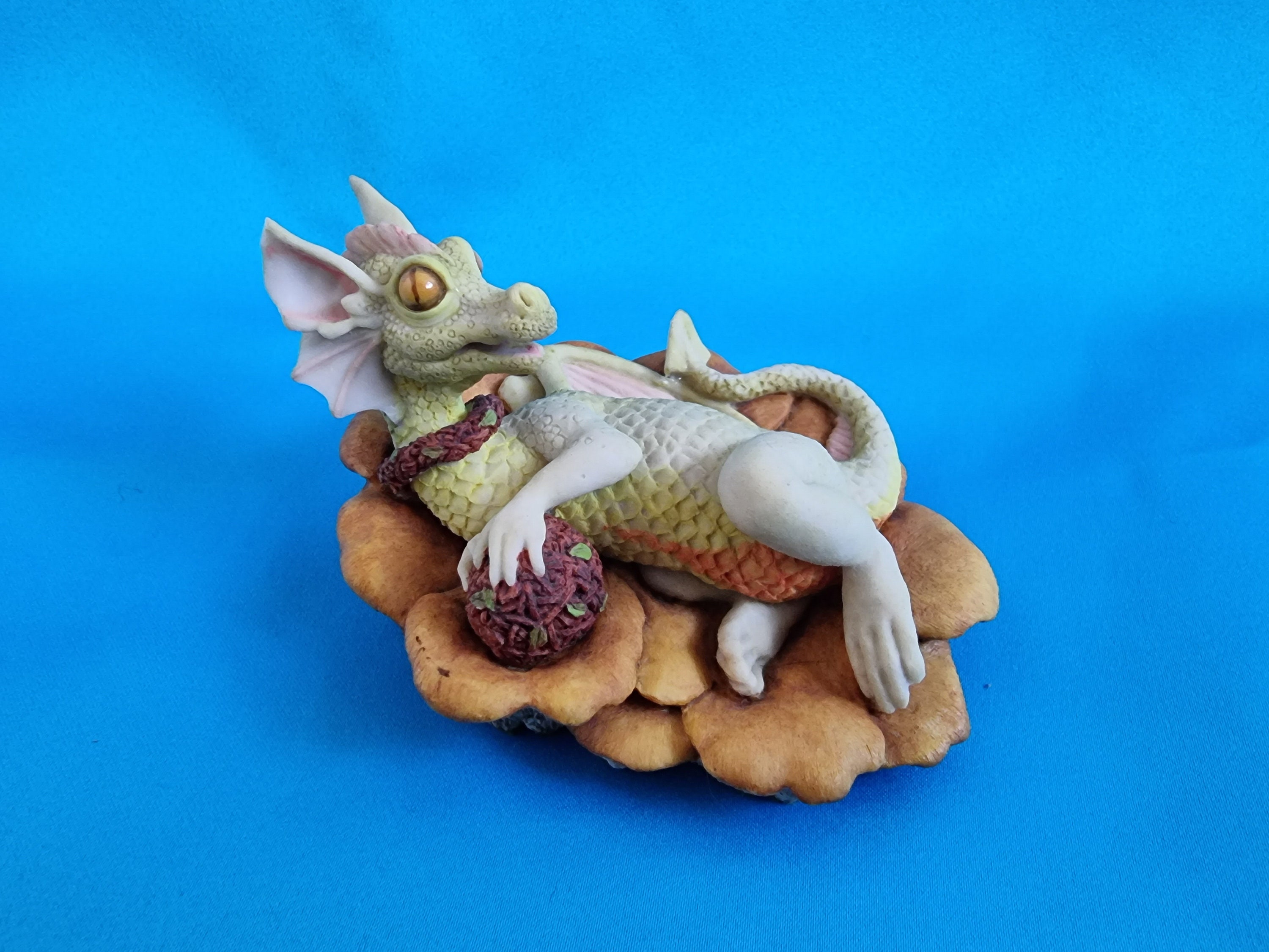 Art & Collectibles small dragon figurine, resin dragon figure ...