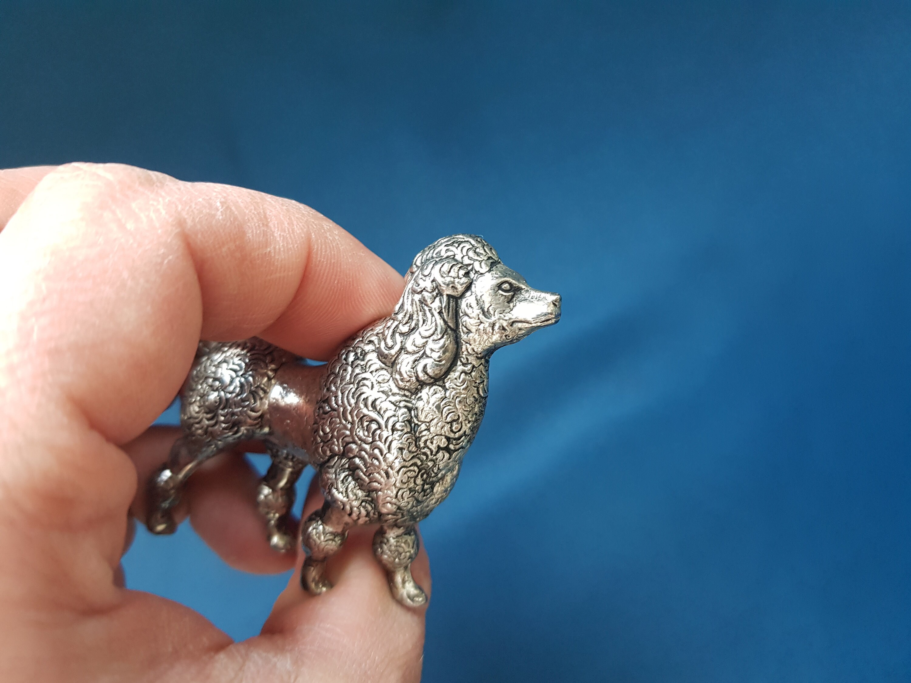 Pewter Dog Figurine Pewter Poodle Dog Figure Pewter Poodle - Etsy UK