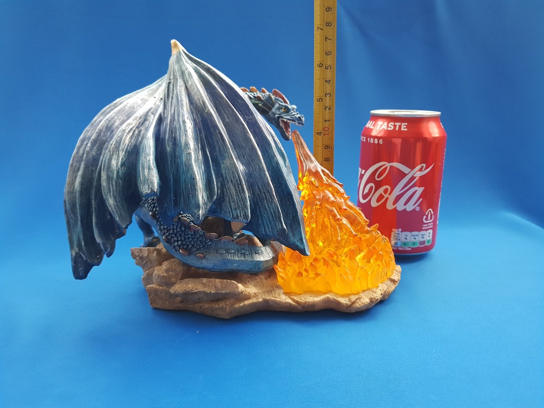 Dragon Figurine, Fire Dragon Figure, Big Dragon Figure - Etsy