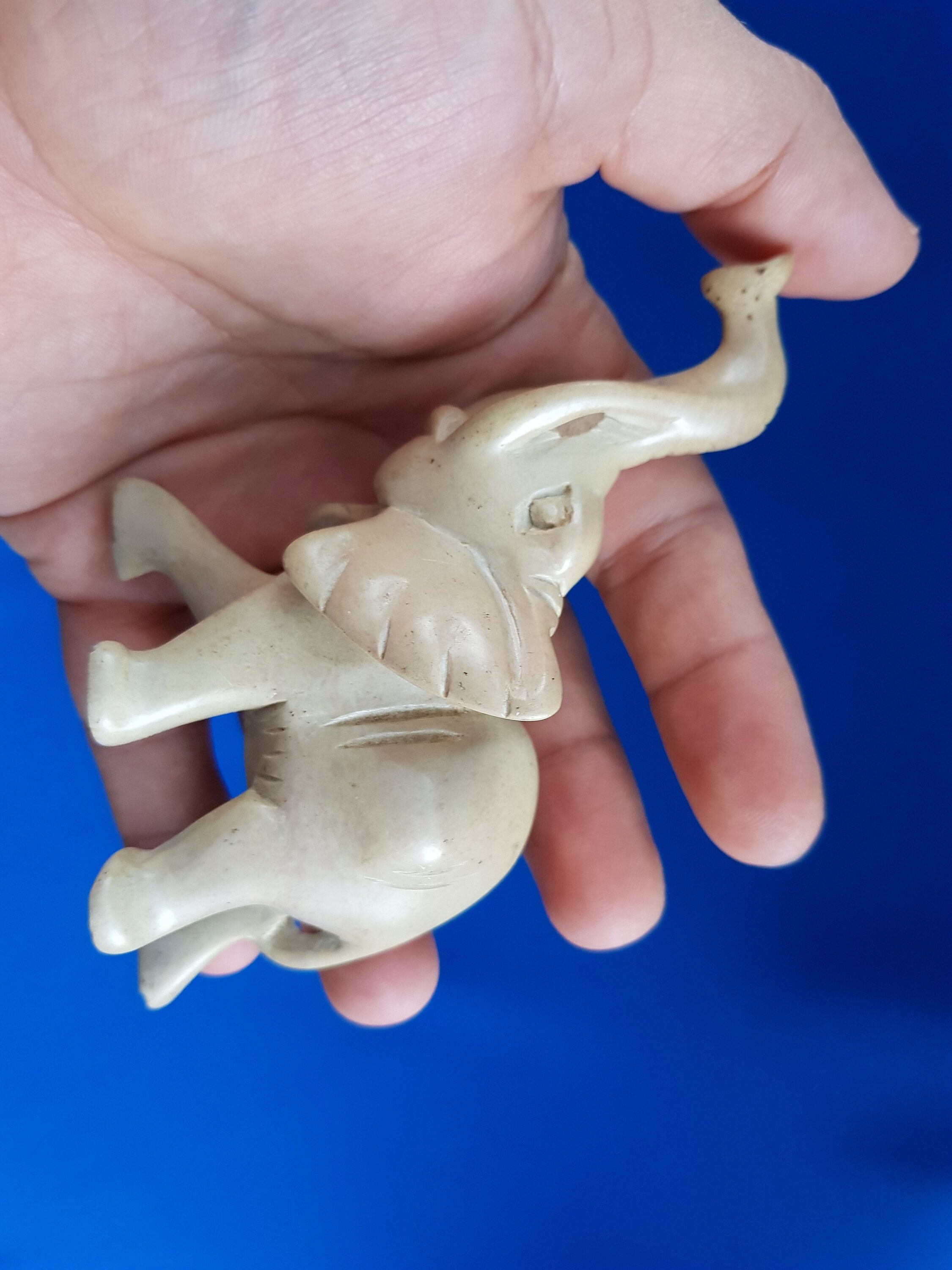 Soapstone Figurine Soapstone Animal Elephant Figurine Small | Etsy