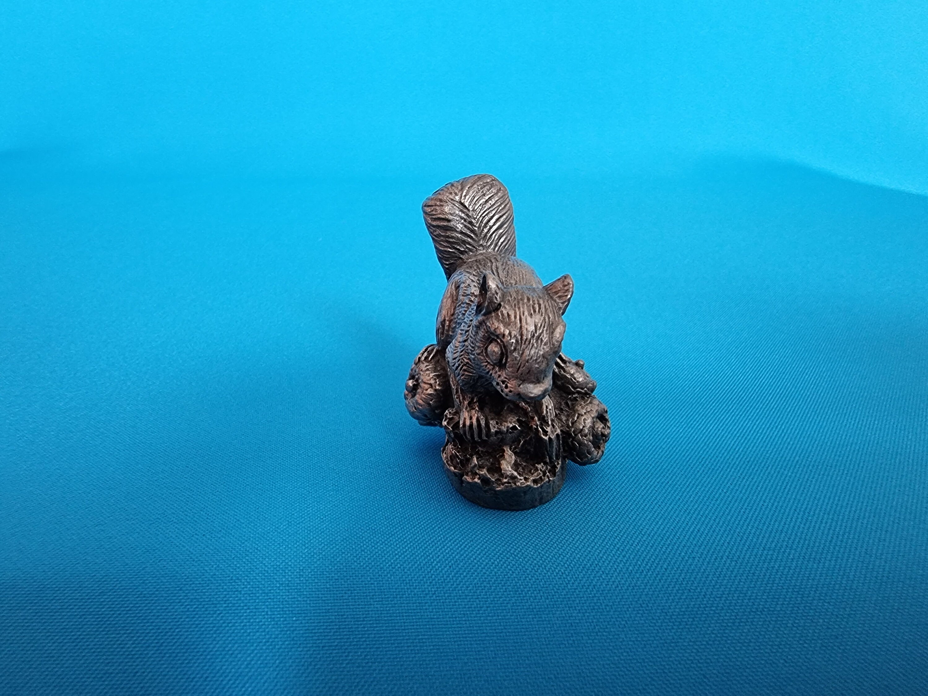 squarrel Figurine Pewter squarrel Pewter animals Figurine miniature ...