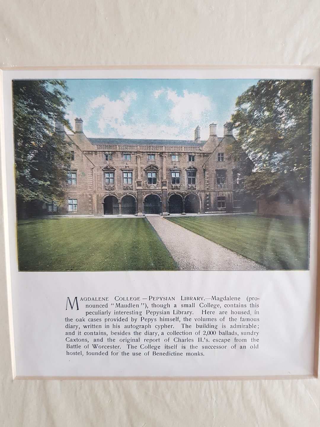 Cambridge College, Magdalene College, Magdalene, College Picture ...