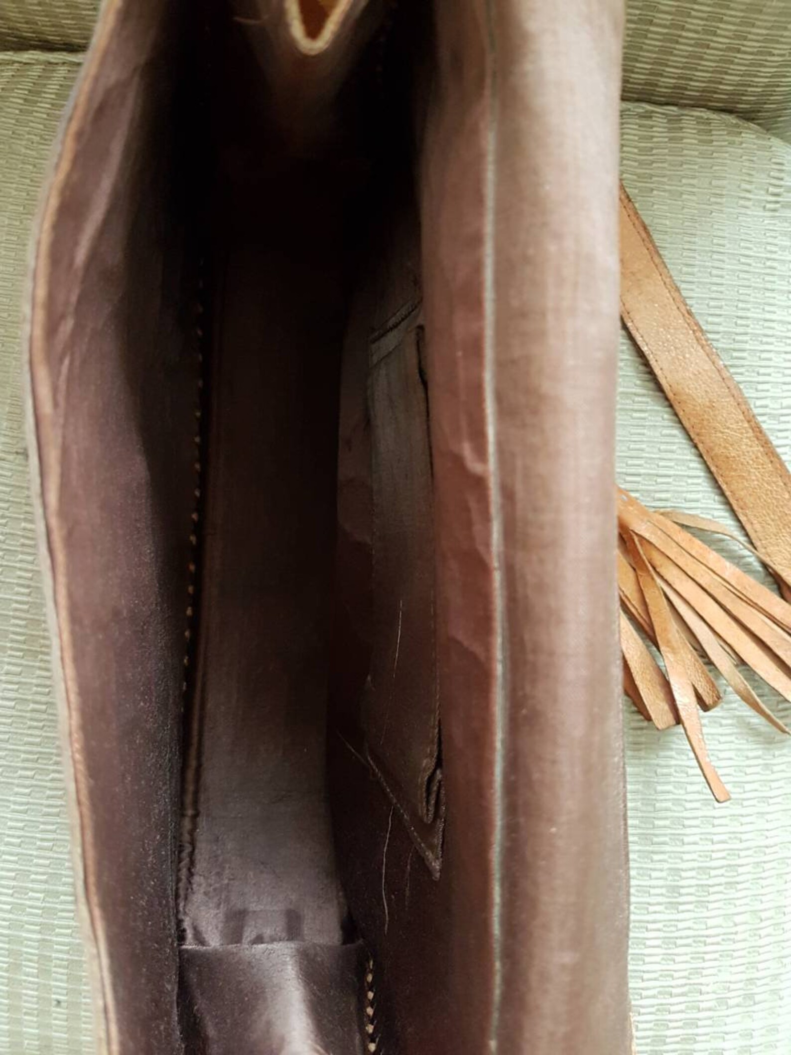 Vintage leather women bag brown leather bag leather bag old | Etsy