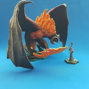 Balrog Figure, Balrog, Lord of the Rings Figure, NLP Figure, PVC Figure ...