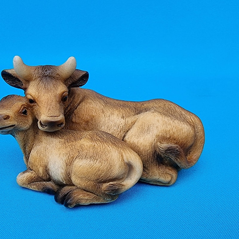 Cow Figurine - Etsy