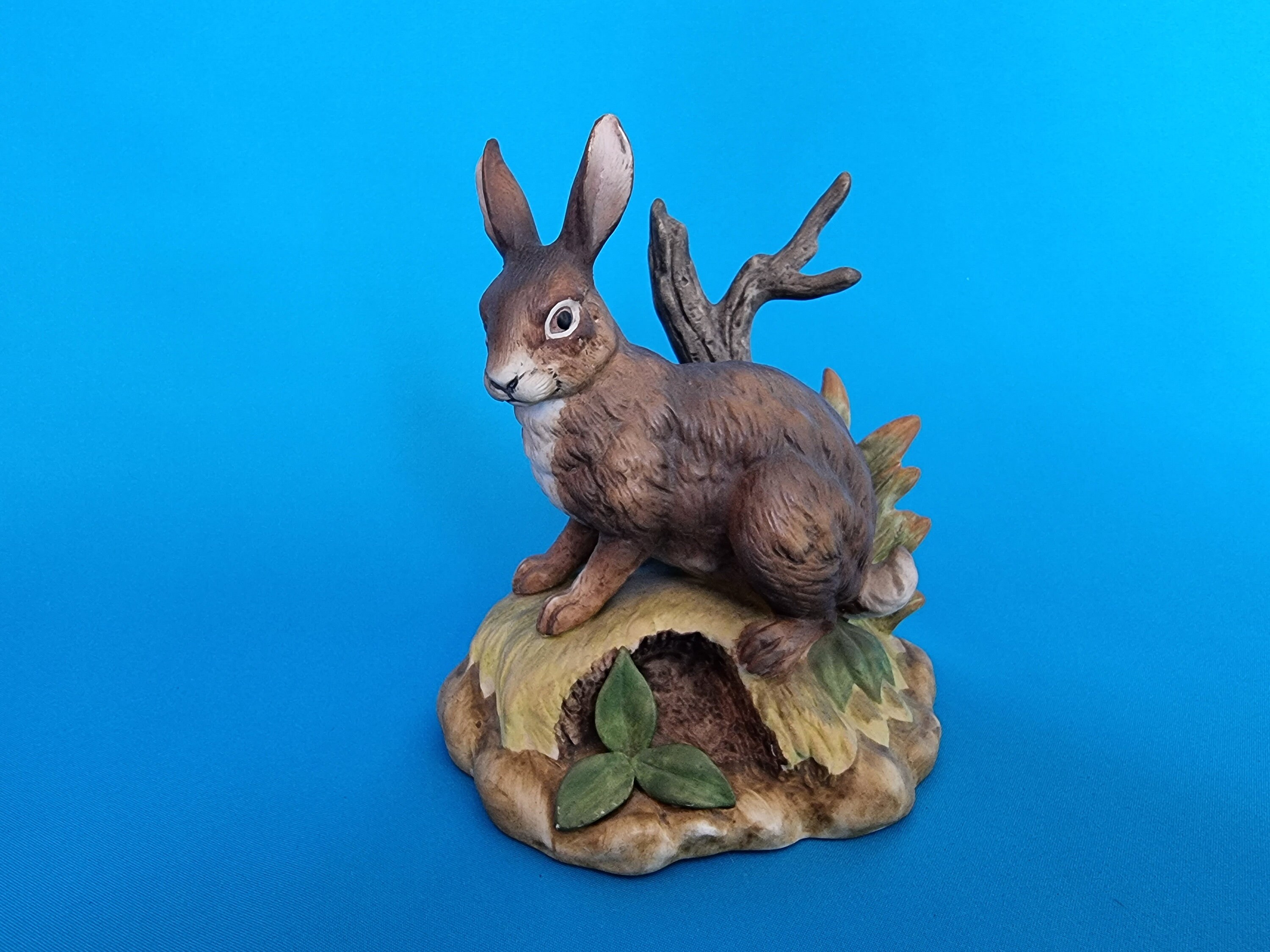 Kowa brown hare Figurine brown hare porcelain rabbit | Etsy
