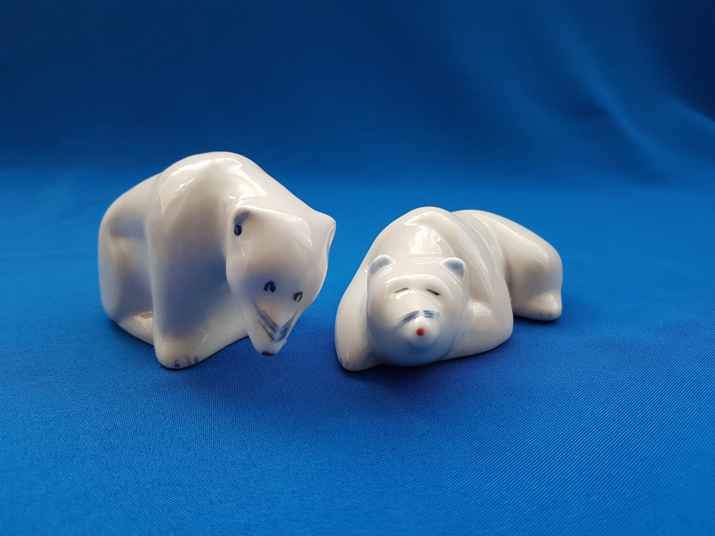 Polar Bear Figure Polar Bear Pottery Bear Bear Figurine - Etsy