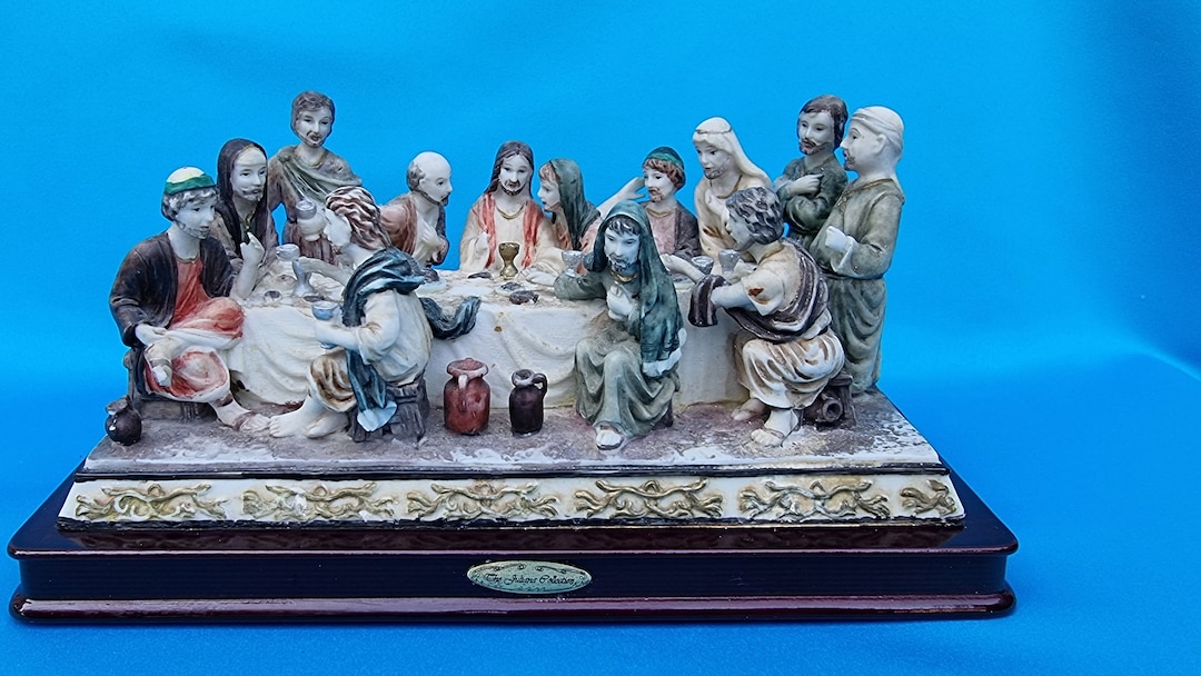 Last Supper, Last Supper Figurine, Last Supper Ornament, Last Supper ...