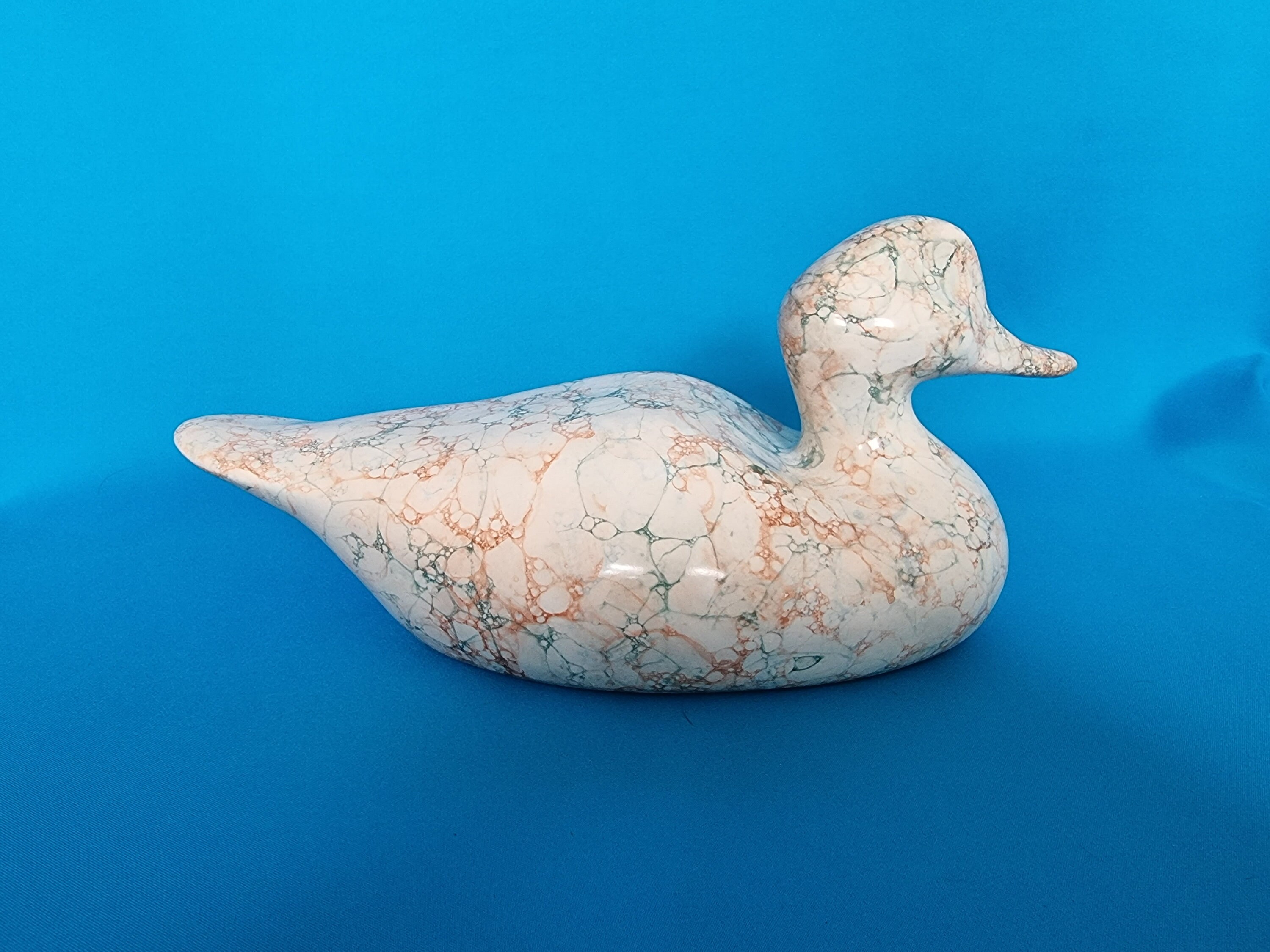 Porcelain Duck Pottery Duck Duck Figurine Big Duck - Etsy Israel