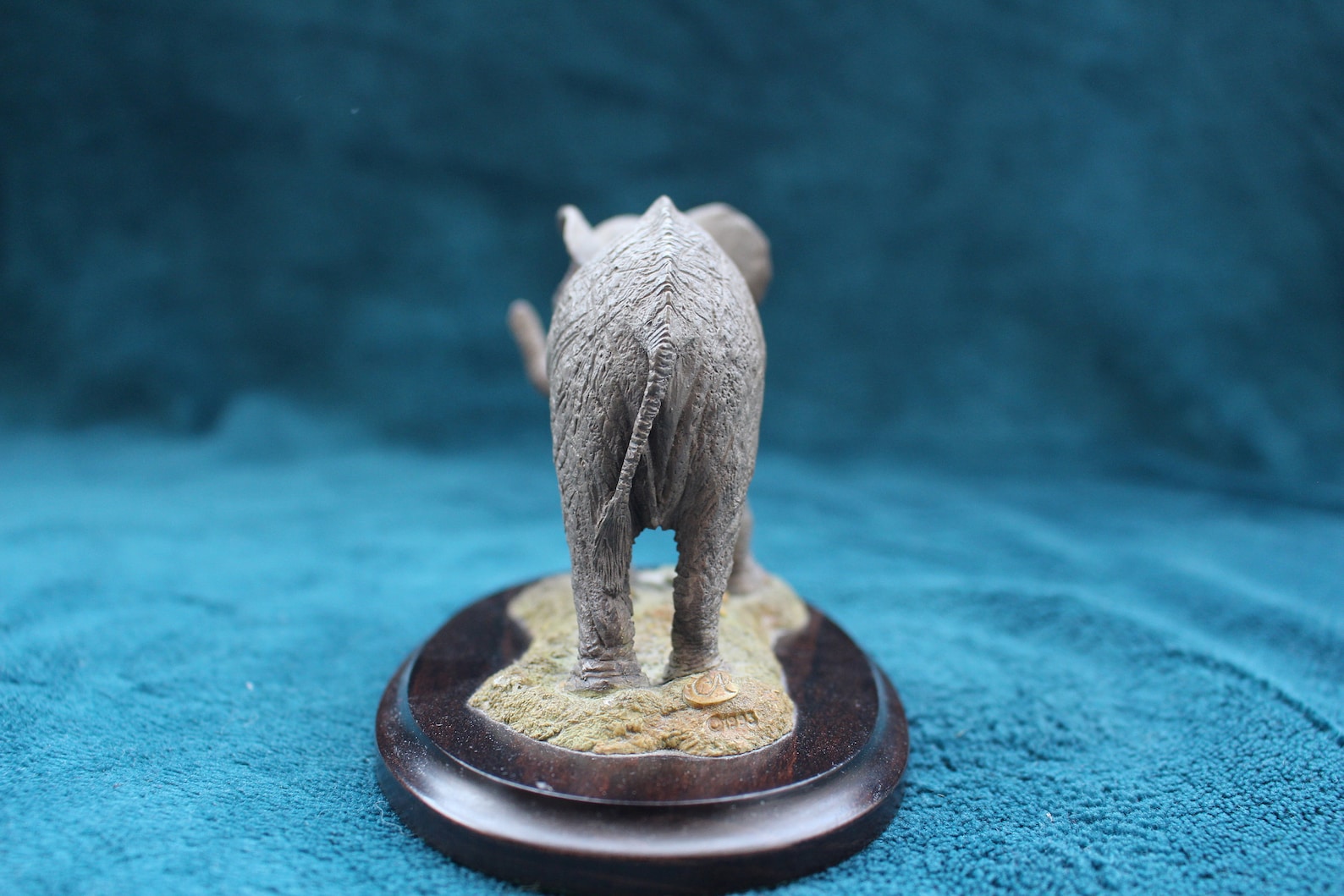 Elephant Figurine Pottery Elephants Resin Elephants - Etsy