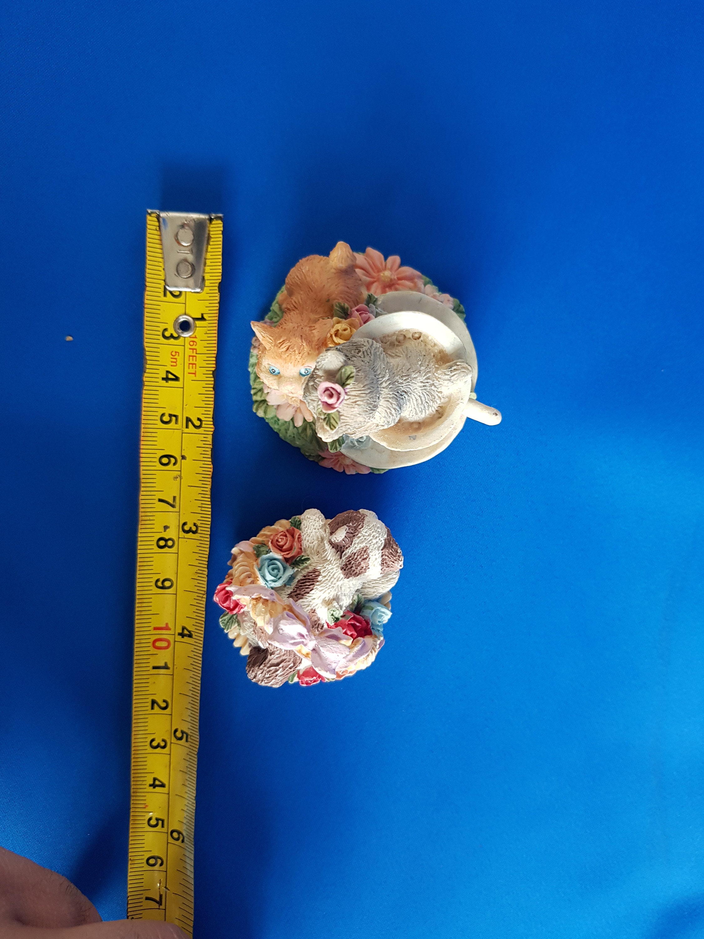 Resin Cat Figurine Cat Figurine Small Cat Figurine Resin - Etsy UK