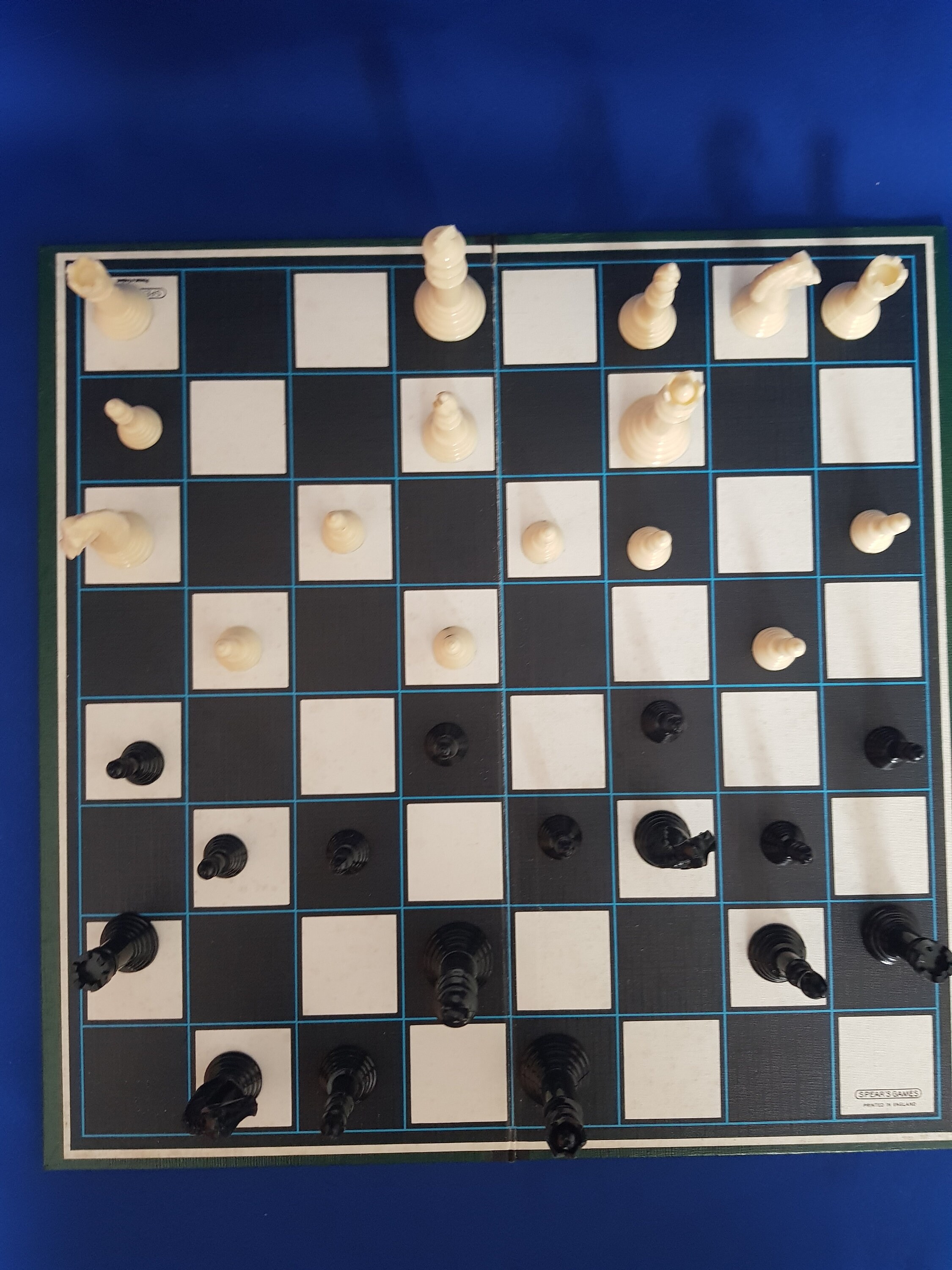 Chess game chess pieces vintage chess game old chess game | Etsy