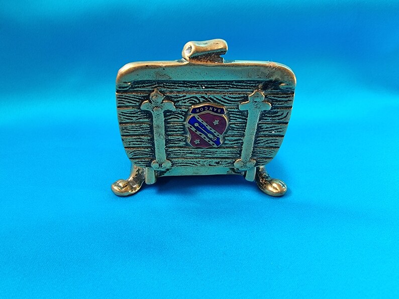 Brass Vesta Box Brass Match Holder Brass Matchbox Vintage - Etsy