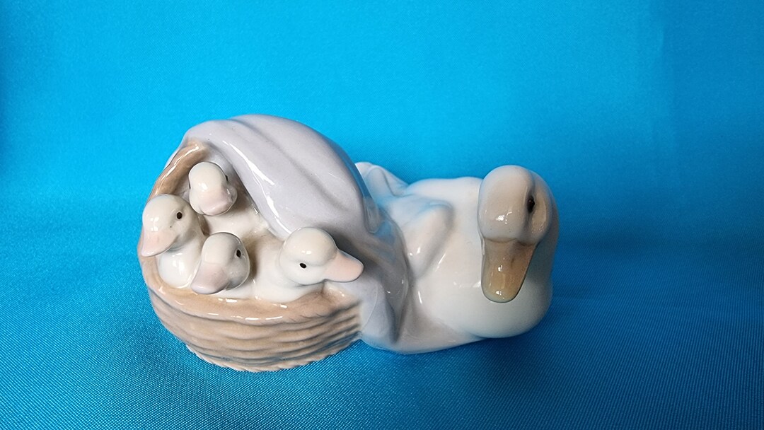 Lladro Duck, Lladro Ducks, Lladro Figurine, Ducks Figurine, Porcelain ...