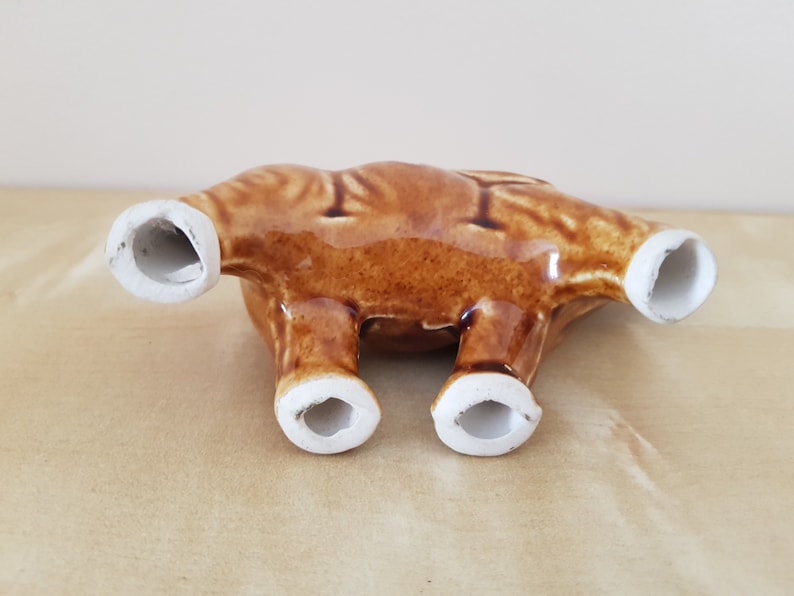 Elephant Figurine Pottery Elephants Ceramic Elephants | Etsy