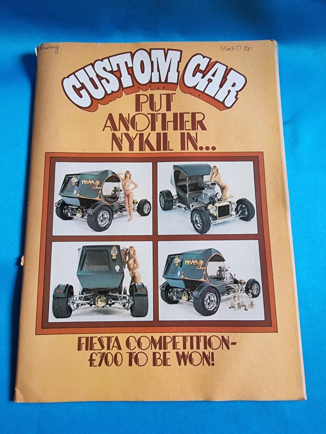 Custom Car Magazine, Custom Car, Vintage Car Magazine, Old Car Magazine ...