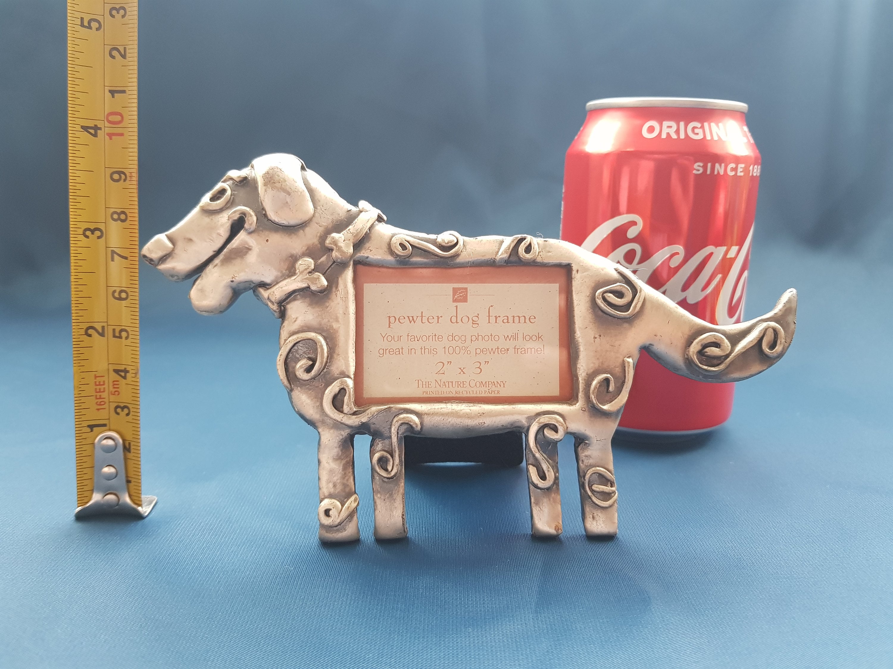 Pewter Dog Frame Dog Frame Dog Figurine Pewter Frame - Etsy UK