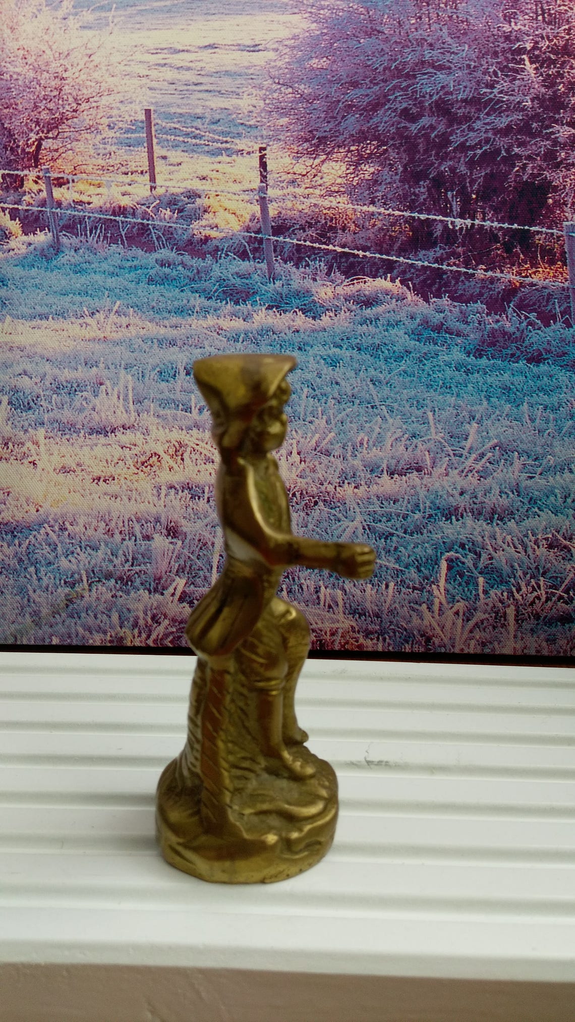 Brass Figurines Kids Figurine Children Figurine Lady | Etsy