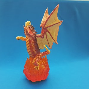Dragon Figurine, Resin Dragon Figure, Land of the Dragons, Large Dragon ...