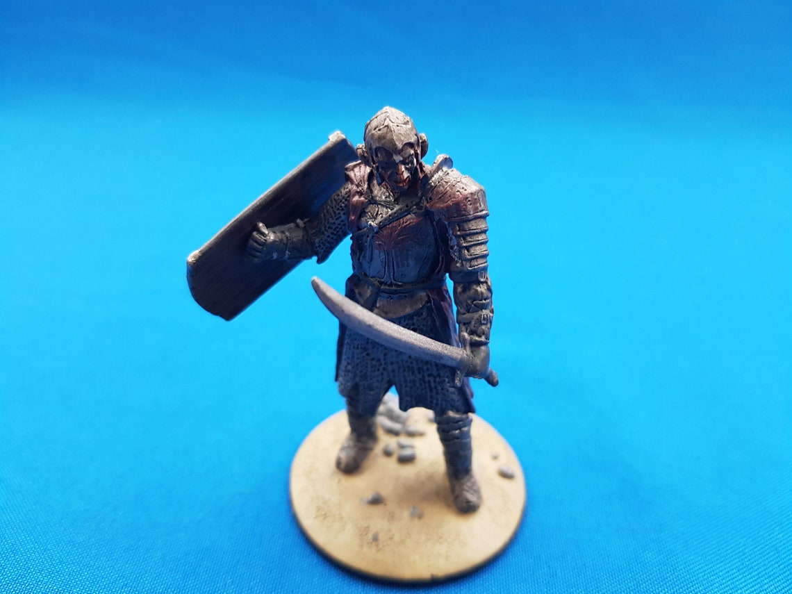 Orc Figure Orc Warrior Lord of the Rings Figurine Lord of - Etsy UK